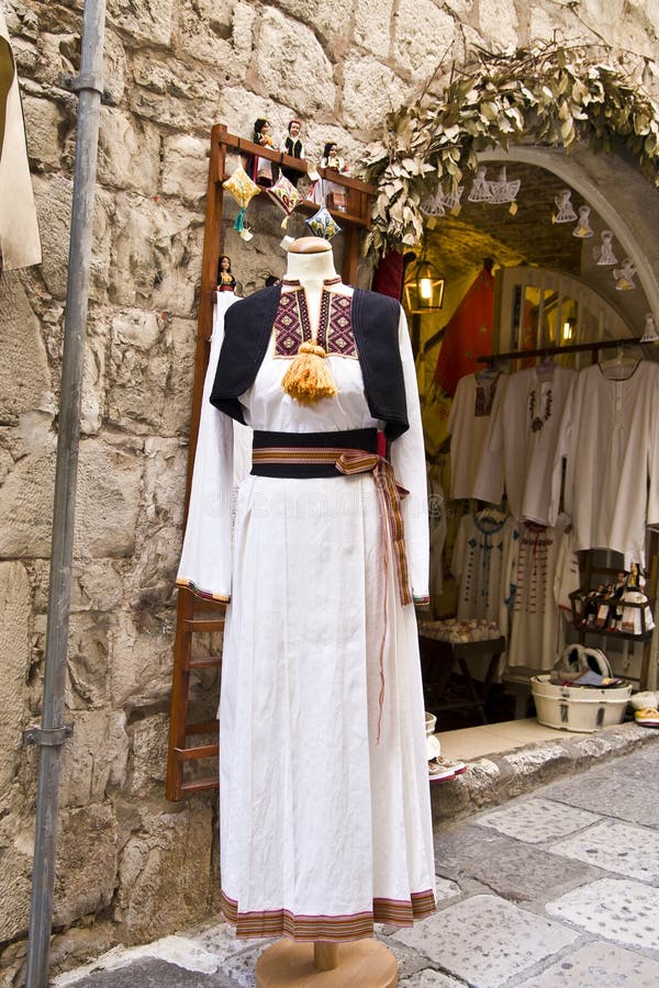 Croatian National Costume stock image. Image of national - 20371781