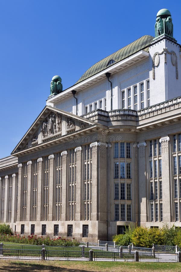 Croatian State Archives Building Stock Photo - Image of style, state ...