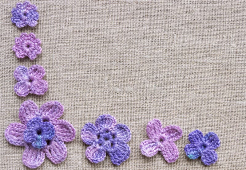 Crochet background stock image. Image of blue, design - 65171407