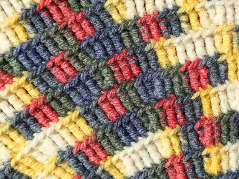 Crochet fabric close-up stock image. Image of beige, natural - 51745517