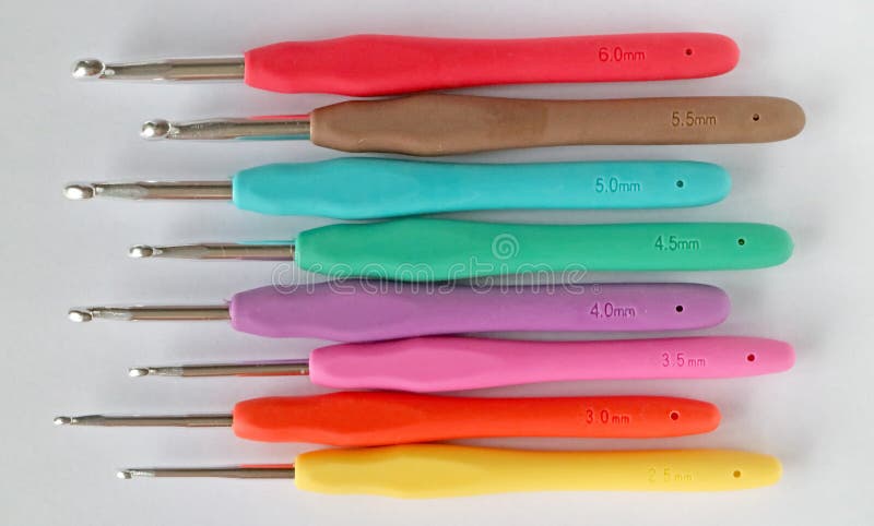 Crochet needle stock image. Image of needle, knit, interlock - 96113325