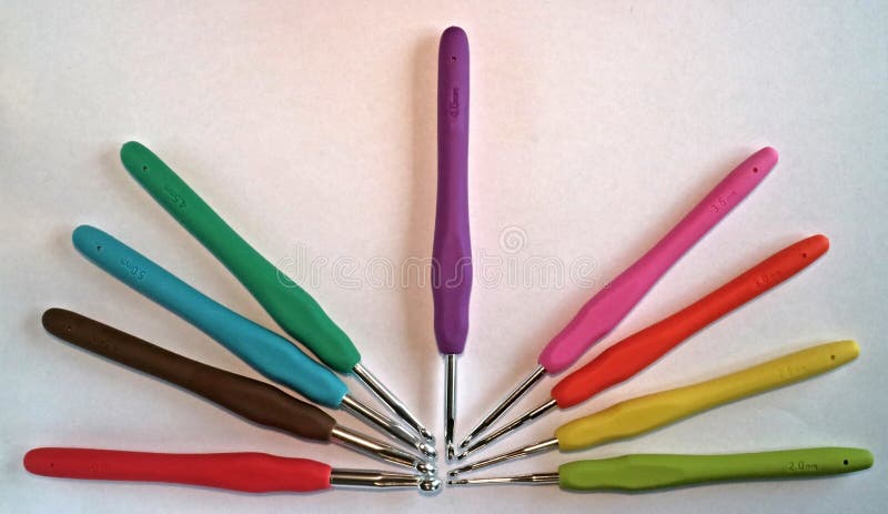 Crochet needle stock photo. Image of stitches, design - 96113714