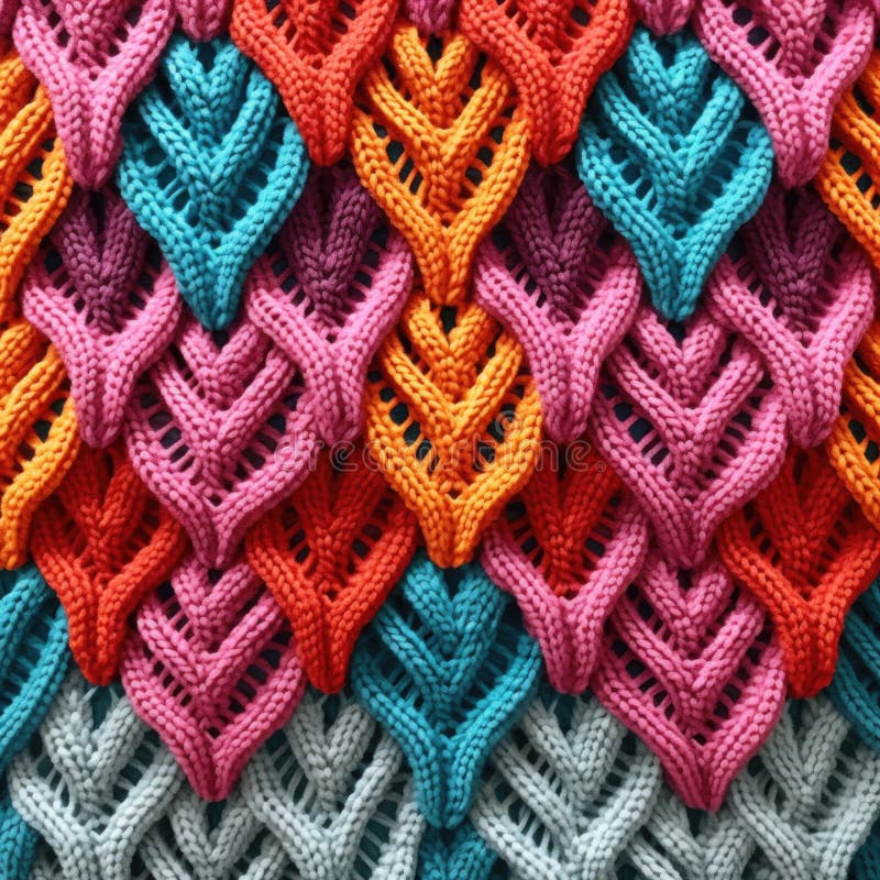 Crochet Patron Texture Transparente Pour Croche Textura 3d Couleur ...