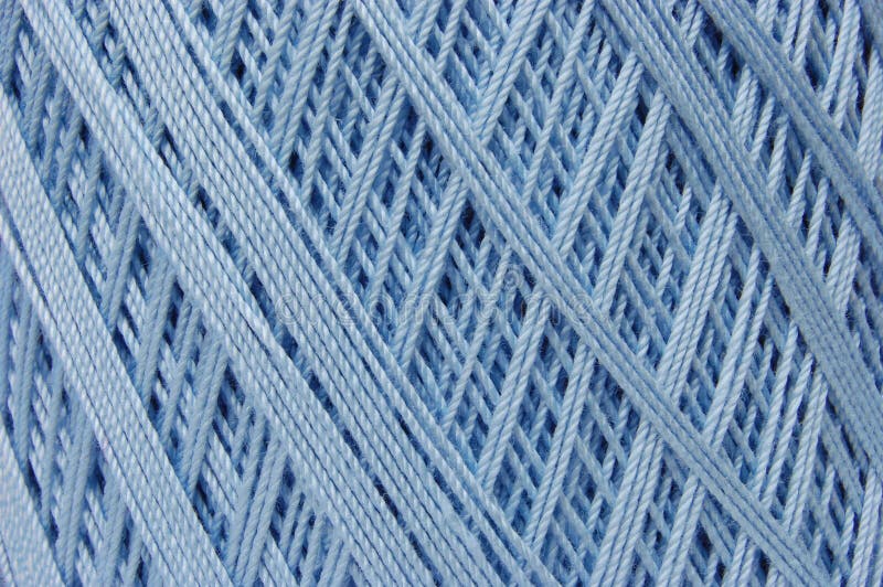 Crochet Thread - Baby Blue stock image. Image of floss - 10848683
