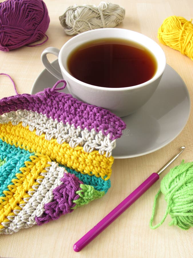 Crochet Work stock photo. Image of skill, thumb, nail - 20789924