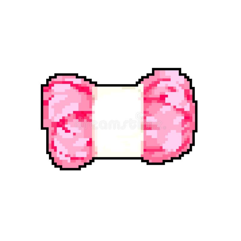 Crochet Yarn Wool Game Pixel Art Vector Illustration Stock Vector ...