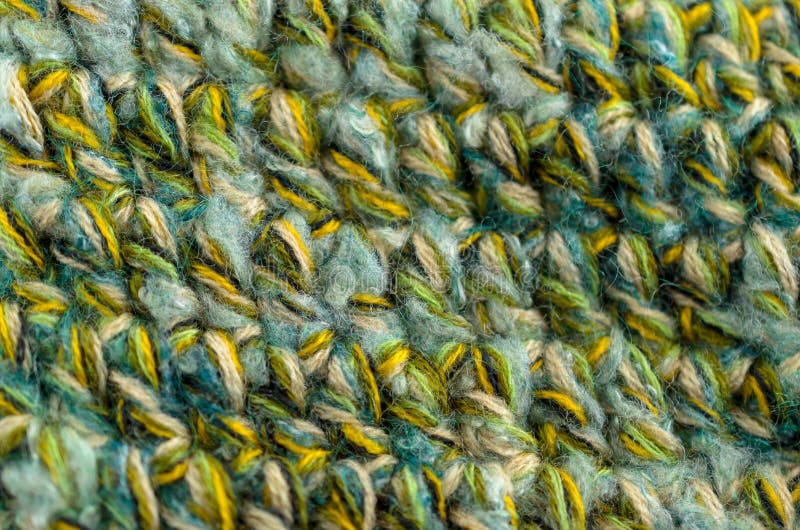 Crocheted or Knitted Texture Close Up. Fabric Background Stock Photo ...