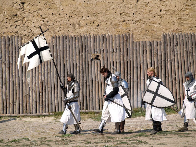 Crociati fotografia editoriale. Immagine di folla, testa - 29602686