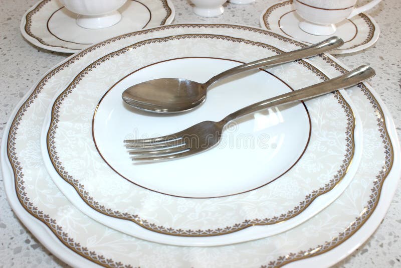 Crockery stock image. Image of design, porcelain, pottery - 101808469