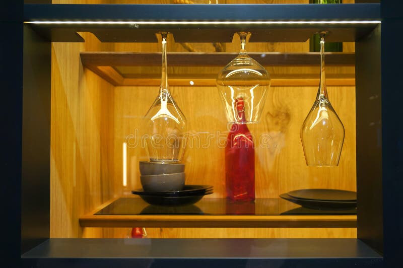 Crockery in the kitchen stock photo. Image of tableware - 113102366