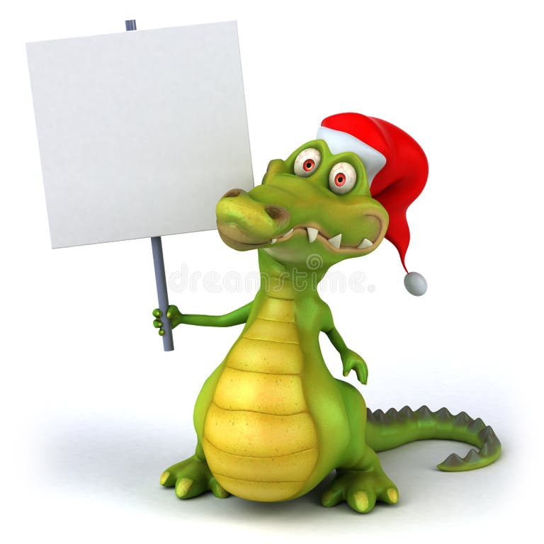 Santa Alligator Stock Illustrations – 99 Santa Alligator Stock ...