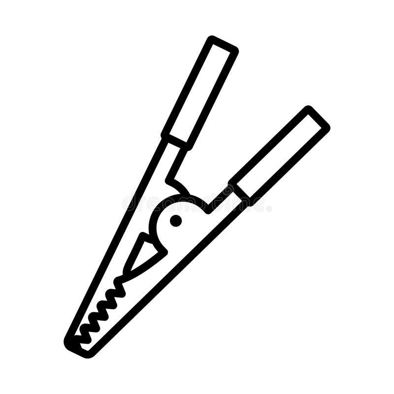 Alligator Clip Wire Stock Illustrations – 35 Alligator Clip Wire Stock ...