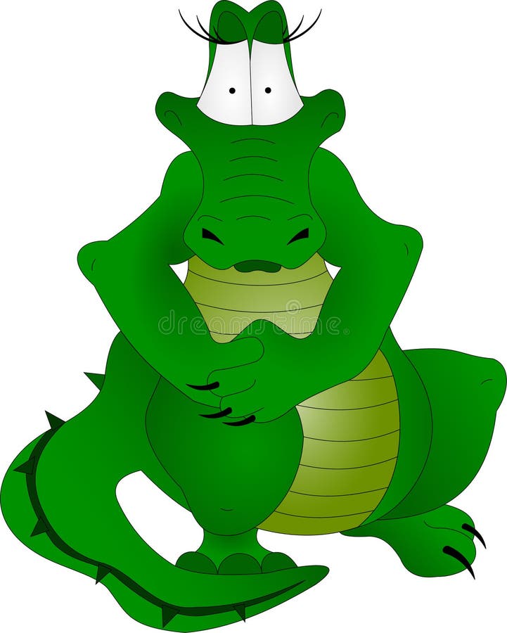 Sitting Crocodile Stock Illustrations – 578 Sitting Crocodile Stock ...