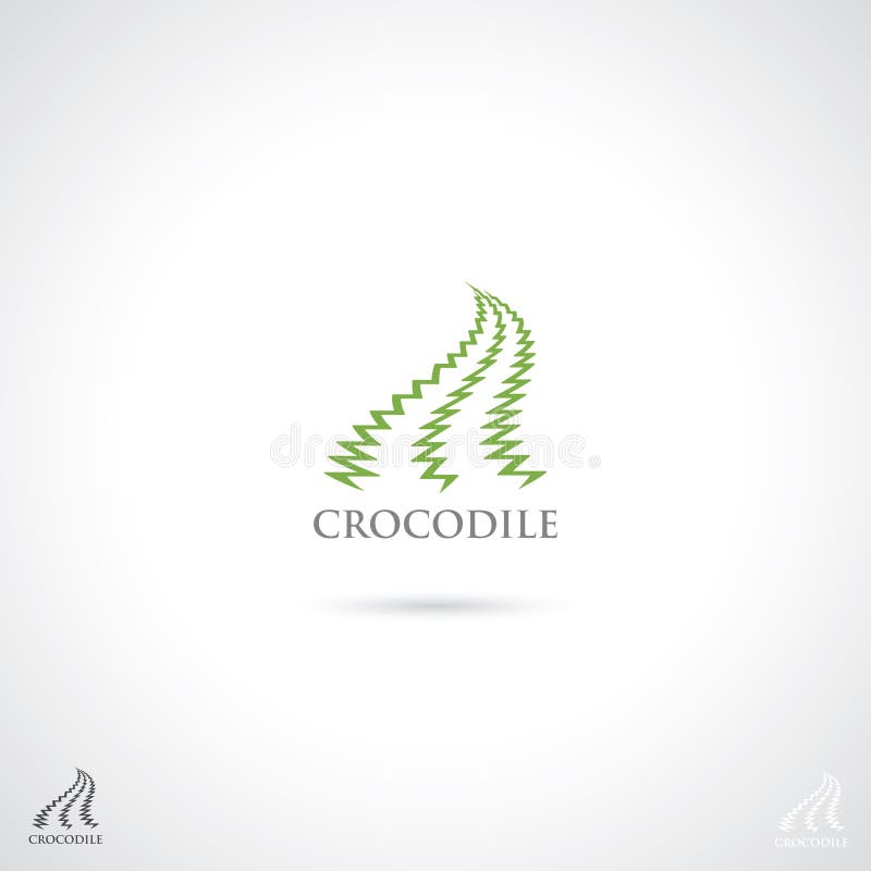 Crocodile sign stock vector. Illustration of head, lizard - 32421145