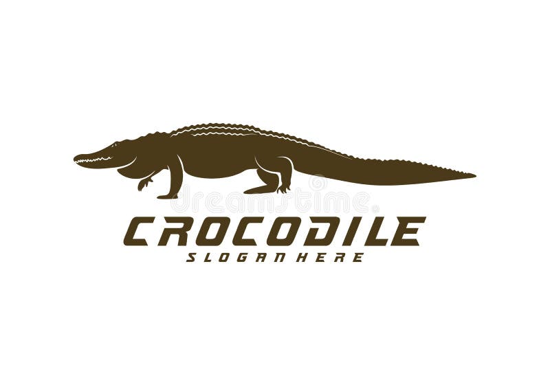 Crocodile Logo Vector. Alligator Emblem Template Illustration Stock ...