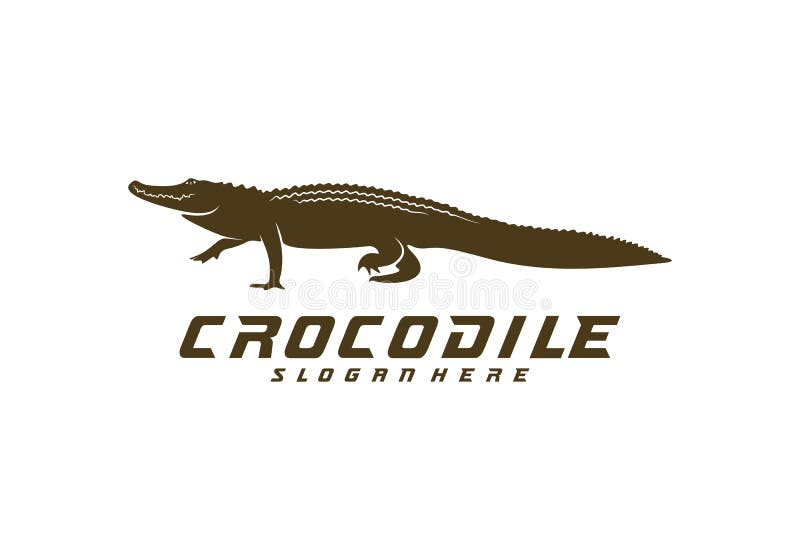 Crocodile Logo Vector. Alligator Emblem Template Illustration Stock ...