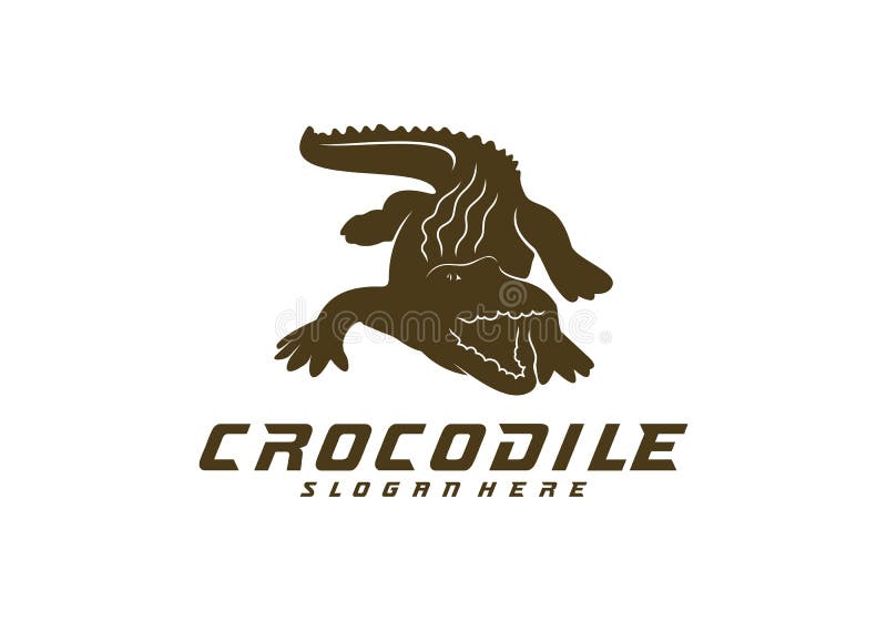 Crocodile Logo Vector. Alligator Emblem Template Illustration Stock ...