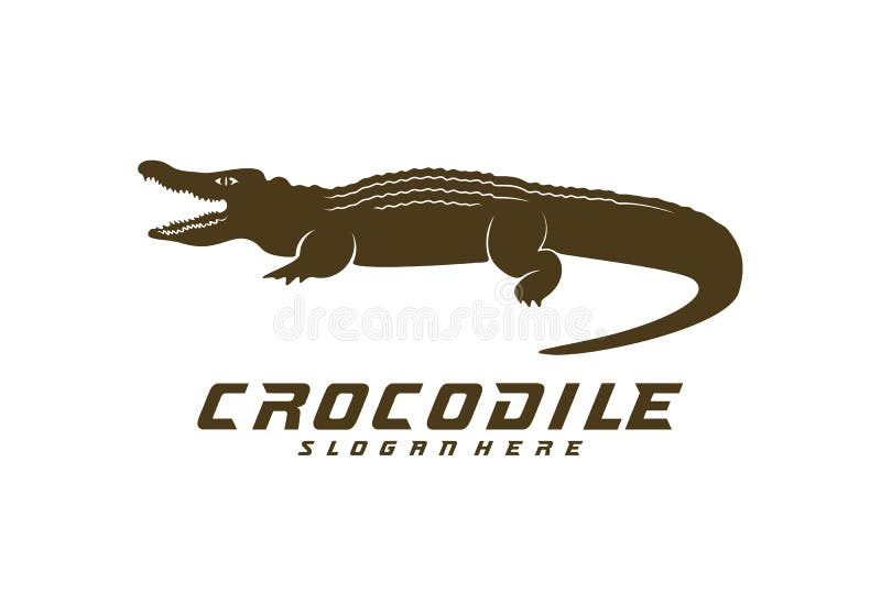 Crocodile Logo Vector. Alligator Emblem Template Illustration Stock ...