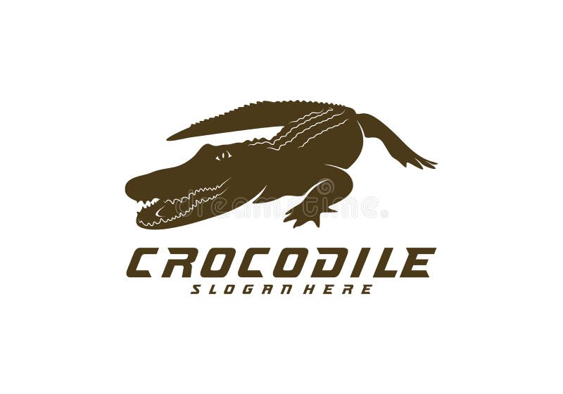 Crocodile Logo Vector. Alligator Emblem Template Illustration Stock ...