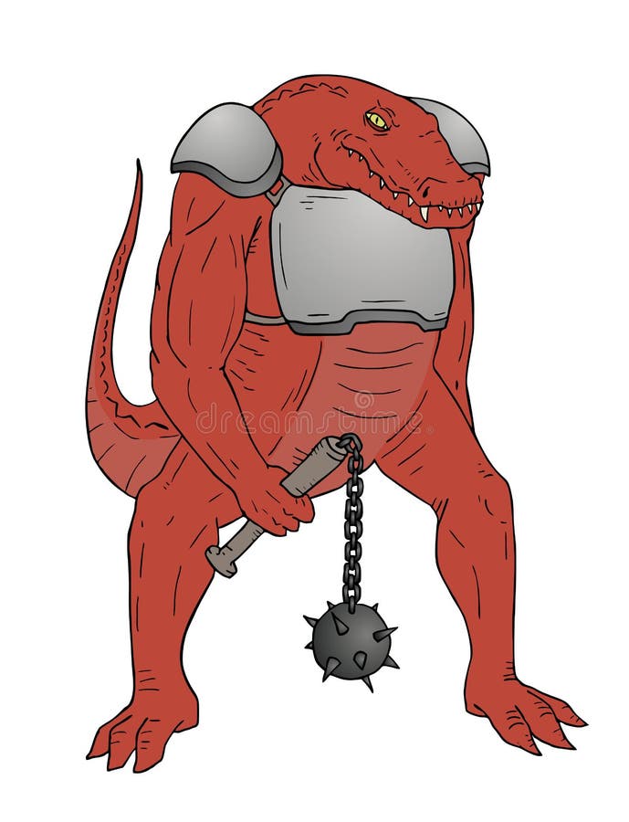 Crocodile mutant stock vector. Illustration of monster - 109008268