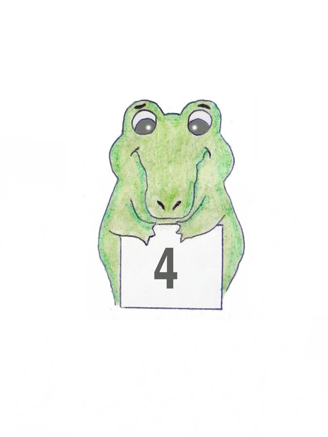 Crocodile Number Stock Illustrations – 419 Crocodile Number Stock ...
