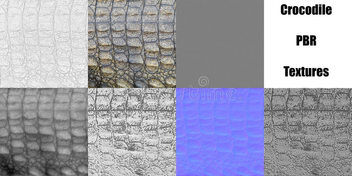Normal Map Crocodile Stock Illustrations – 3 Normal Map Crocodile Stock ...