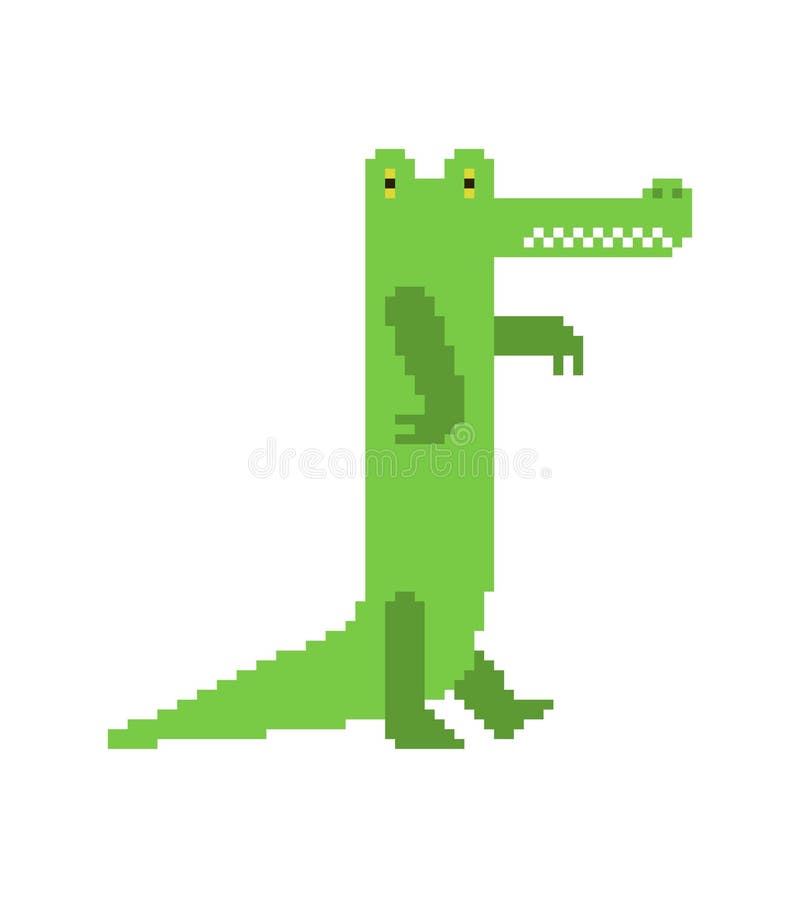 Alligator Sprite Stock Illustrations – 15 Alligator Sprite Stock ...