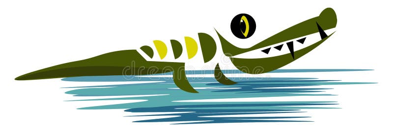 Running crocodile stock vector. Illustration of crocodile - 10244082 Running crocodile stock vector. Illustration of crocodile - 10244082