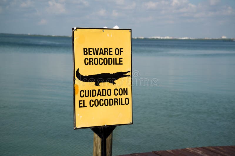 114 Crocodile Beware Sign Stock Photos - Free & Royalty-Free Stock ...