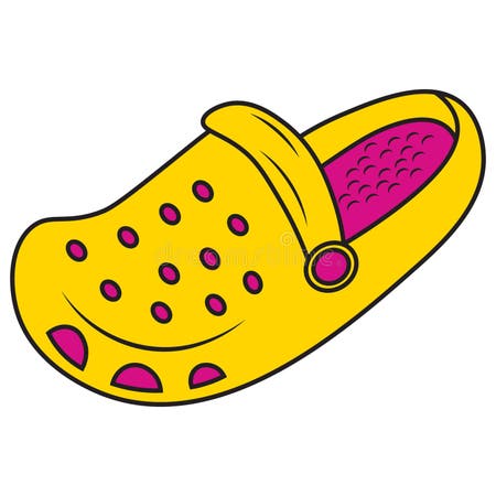 Crocs Shoes Stock Illustrations – 127 Crocs Shoes Stock Illustrations ...