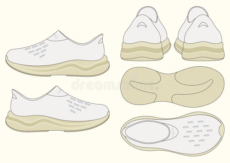 Crocs Shoes Stock Illustrations – 110 Crocs Shoes Stock Illustrations ...