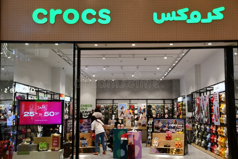 Crocs Store at Yas Mall on Yas Island in Abu Dhabi, UAE Editorial Photo ...