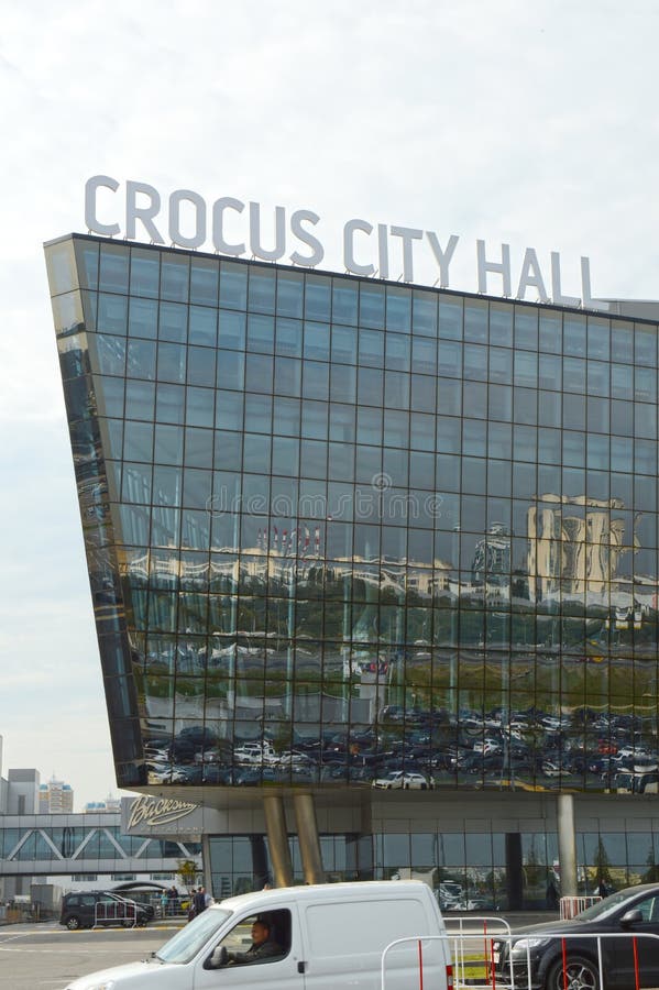 Crocus City Hall editorial stock photo. Image of entrance - 44567953