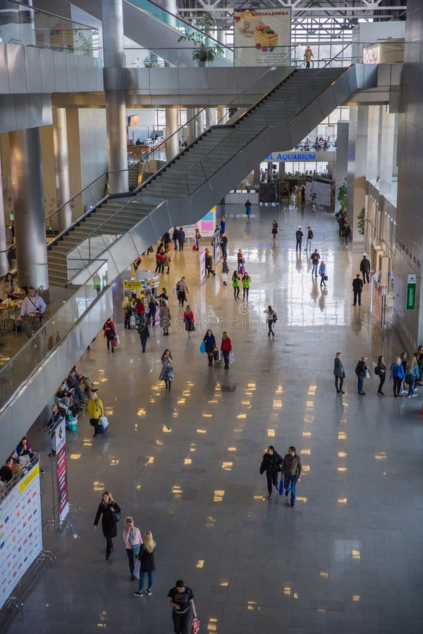 Crocus Expo International Exhibition Centre Editorial Photo - Image of ...