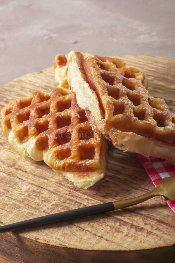 Croffle stock image. Image of bakery, sugar, sweet, warm - 234937105