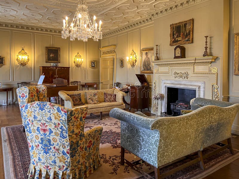 Croft Castle Interior, Herefordshire, UK Editorial Stock Photo - Image ...