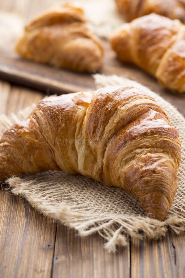 Croissant. stock image. Image of white, butter, crust - 45611403