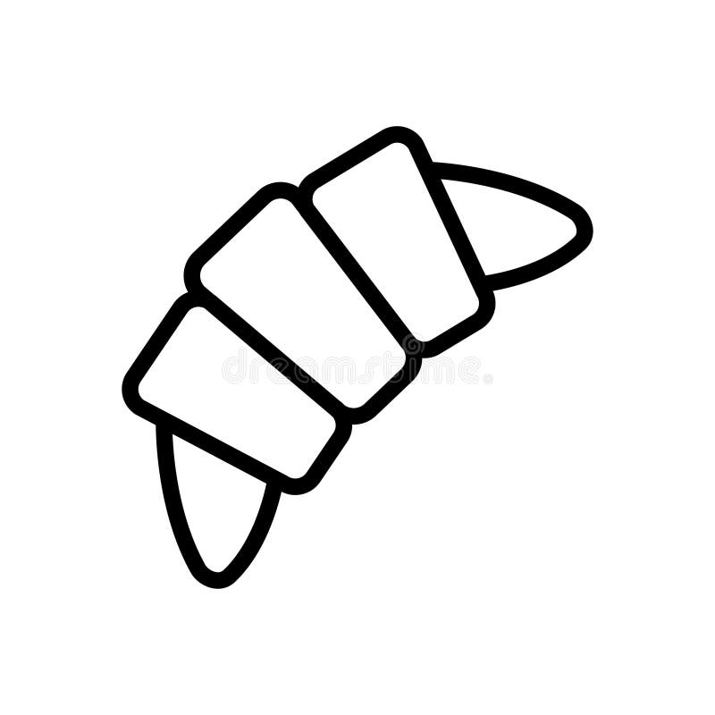 Croissant Icons Vector Design Template Basic RGB Stock Vector ...