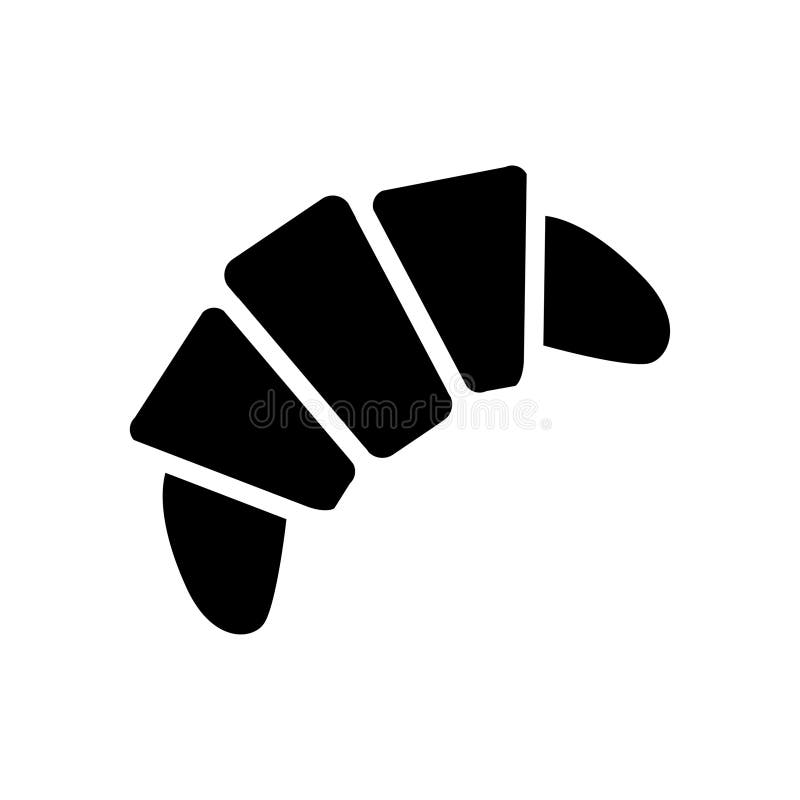 Croissant Icons Vector Design Template Basic RGB Stock Vector ...