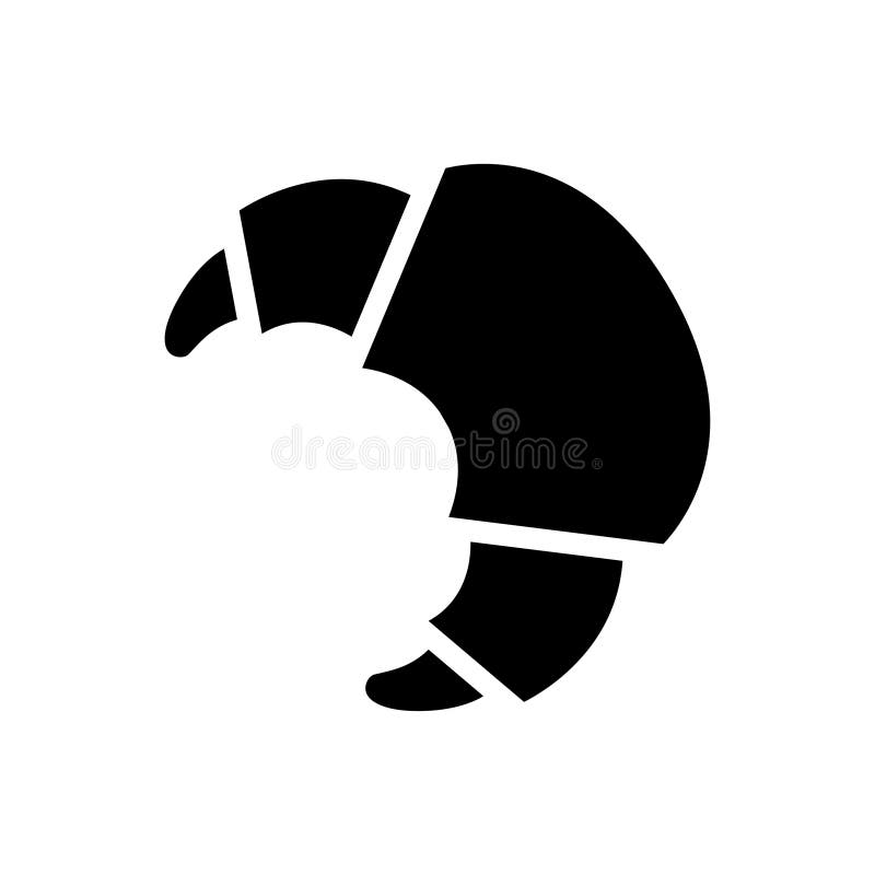 Croissant Icons Vector Design Template Basic RGB Stock Illustration ...