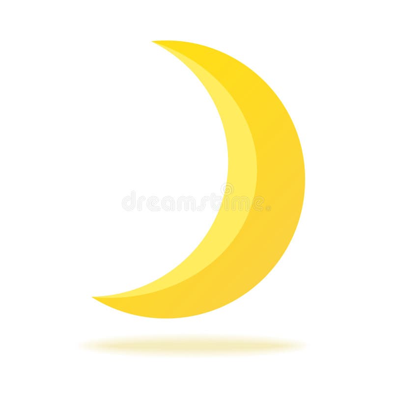 Demi Lune De Vecteur Crescent Vector Illustration Illustration De