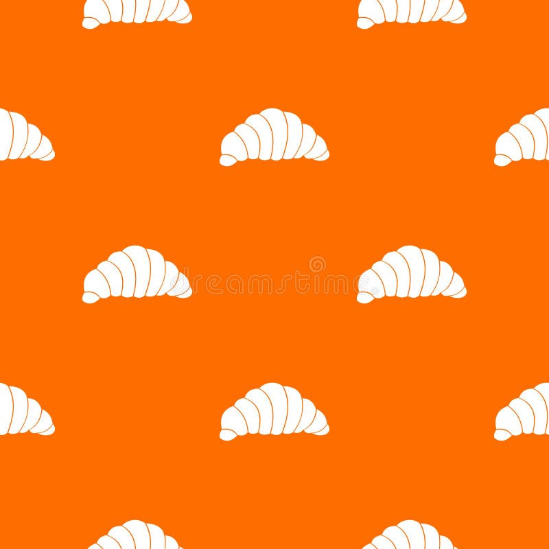 Croissant pattern seamless stock vector. Illustration of icon - 98289657