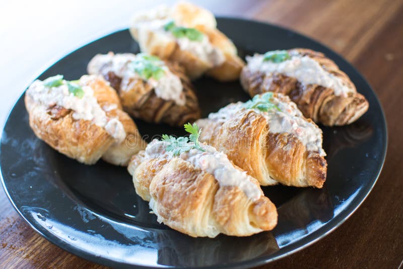 246 Tuna Croissant Sandwich Stock Photos - Free & Royalty-Free Stock ...