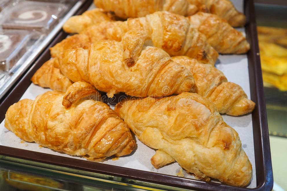 Croissant stock photo. Image of crust, grocery, grain - 126434872