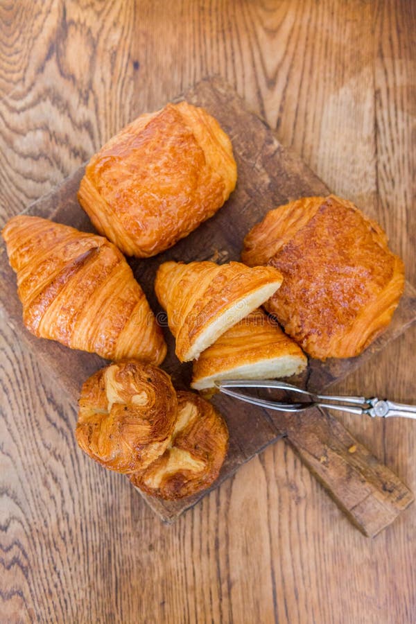 Different Types Of Croissants Stock Image - Image of gourmet, dough ...