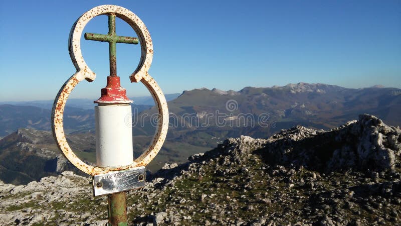 Croisse near sky stock image. Image of croisse, peak - 62062581