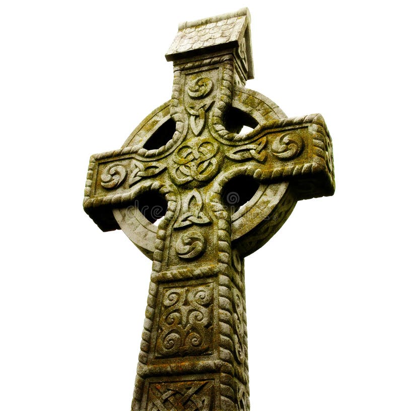 Croix celtique image stock. Image du boucle, soirée, légende - 3618245