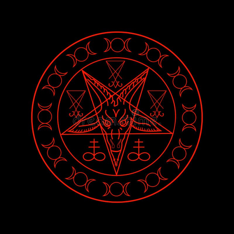 La Croix De Satan, Symbole Alchimique Croisé De Navire Géant Pour Le ...