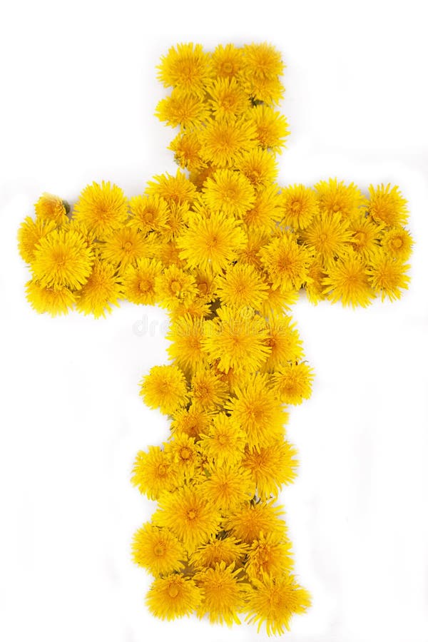 Croix De L'église Maronite Syrienne Isolée De La Fleur Photo stock ...