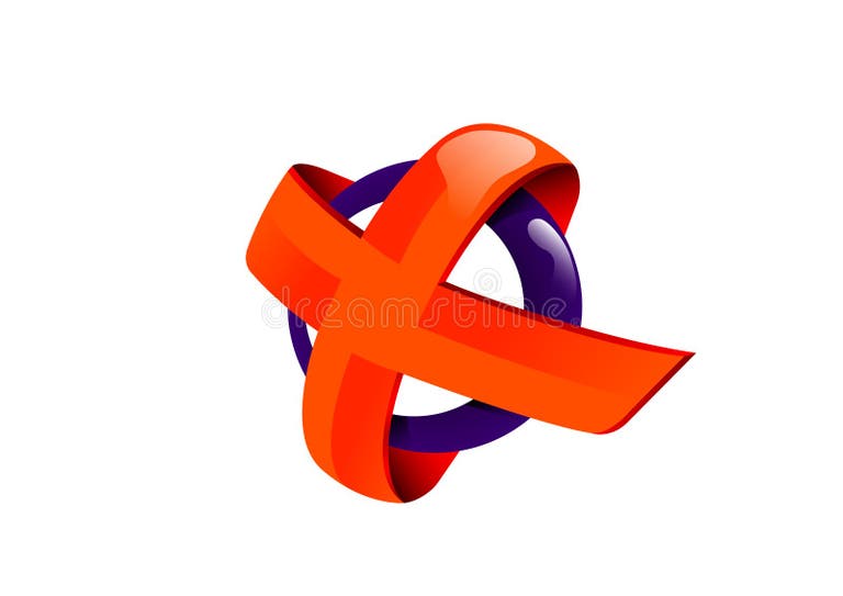 Croix orange illustration stock. Illustration du cercle - 113610797